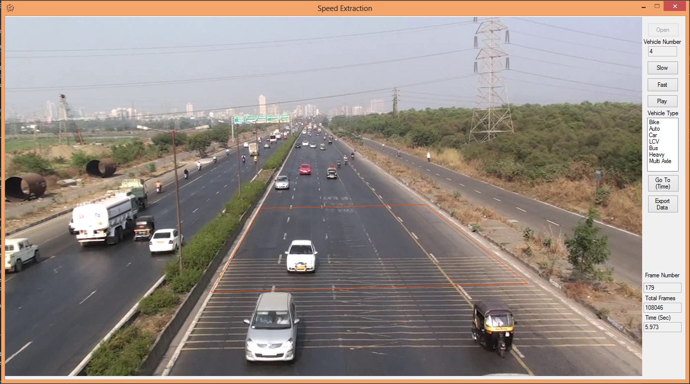 Traffic Data Extractor, IIT Bombay